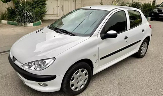 طرح تبدیل پژو 206 تیپ 3 به پارس TU5